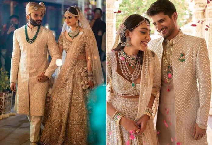 Top 20 Designer Matching Lehenga & Sherwani Sets for Indian Weddings: Brides & Grooms Edition
